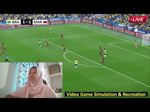 🔴Brazil vs Morocco I FIFA World Cup 2026 Gameplay Match Stream I Video Game Simulation