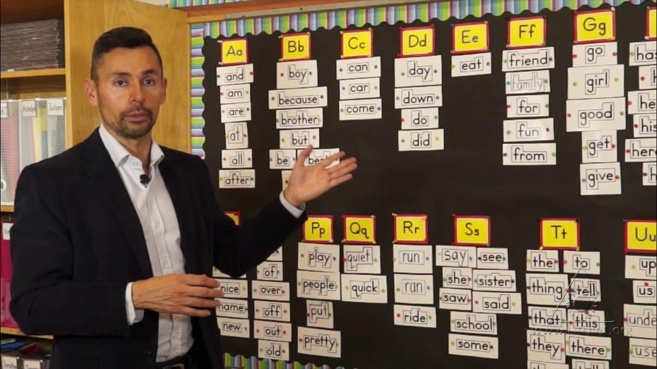 Word Wall in First Grade: Building Sight Recognition and Spelling of ...