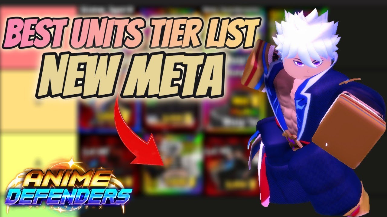 BEST OFFICIAL PEAK UNITS TIER LIST ON ANIME DEFENDERS | NEW META - YouTube