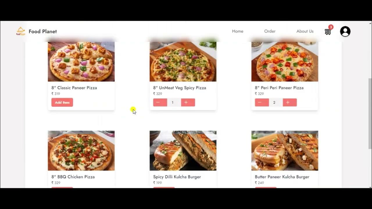 Food Delivery Application made using ReactJS and Firebase - YouTube