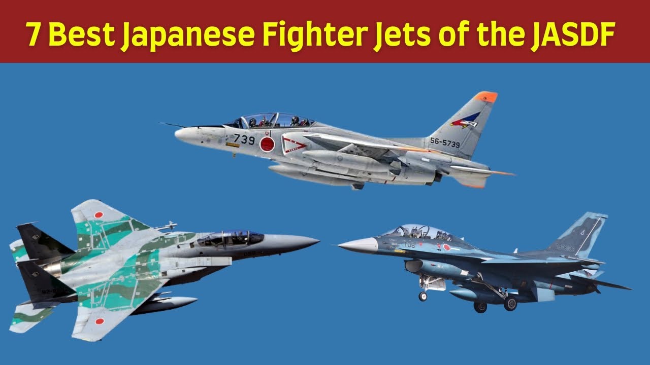 7 best Japanese fighter jets of the Japan Air Self Defense Force - YouTube
