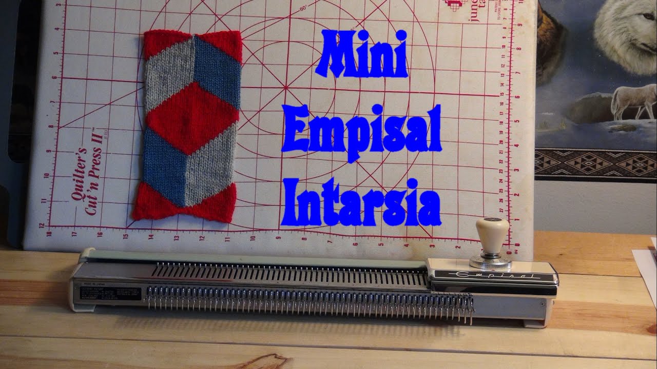 Mini Empisal Intarsia - YouTube