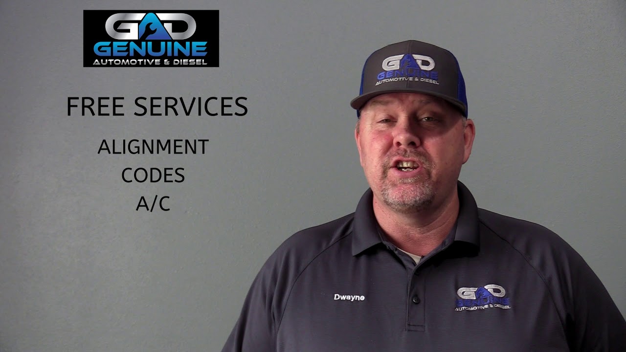 Free Services at Genuine Automotive in Austin Texas - YouTube