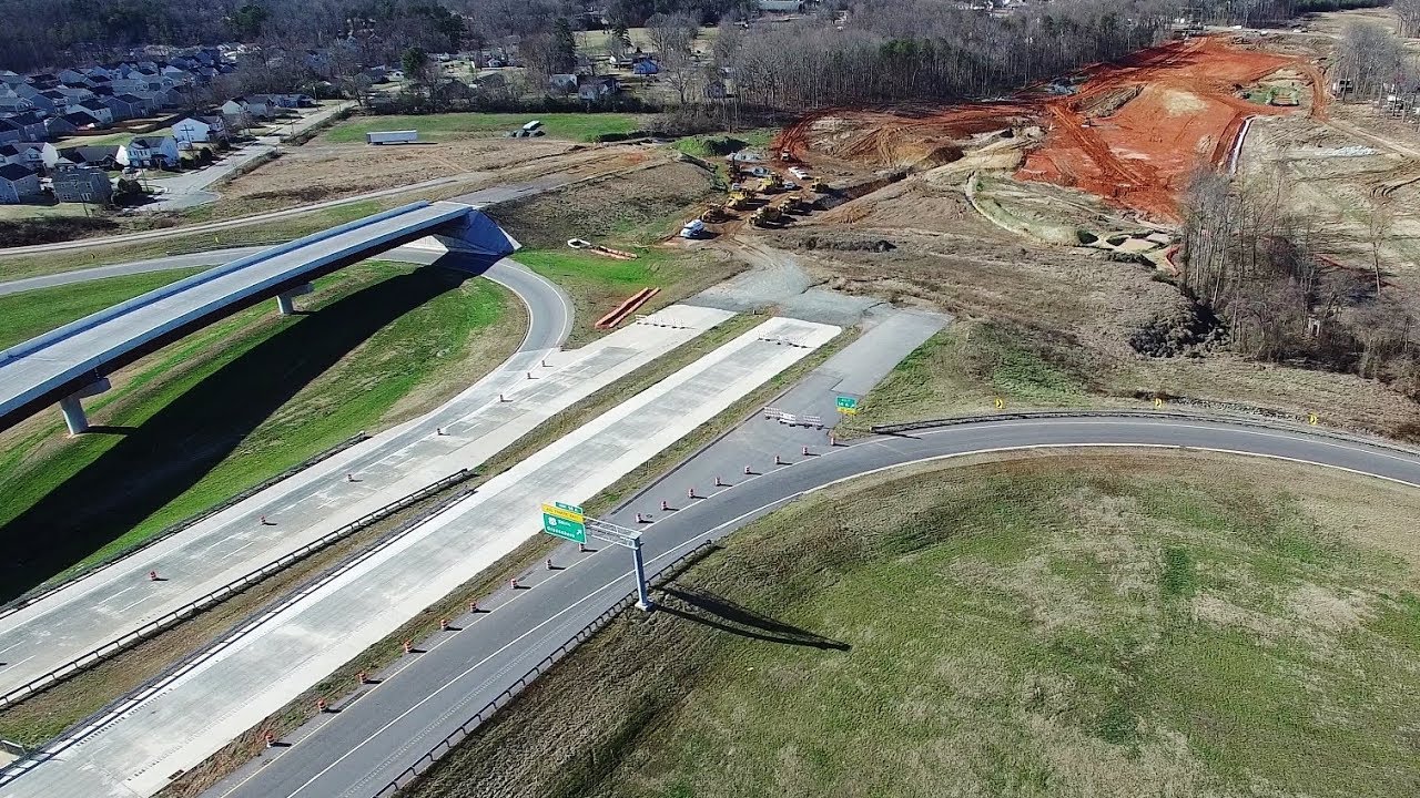 Updated Aerial Views of I-785 to Lees Chapel Rd Along the I-840 Urban ...