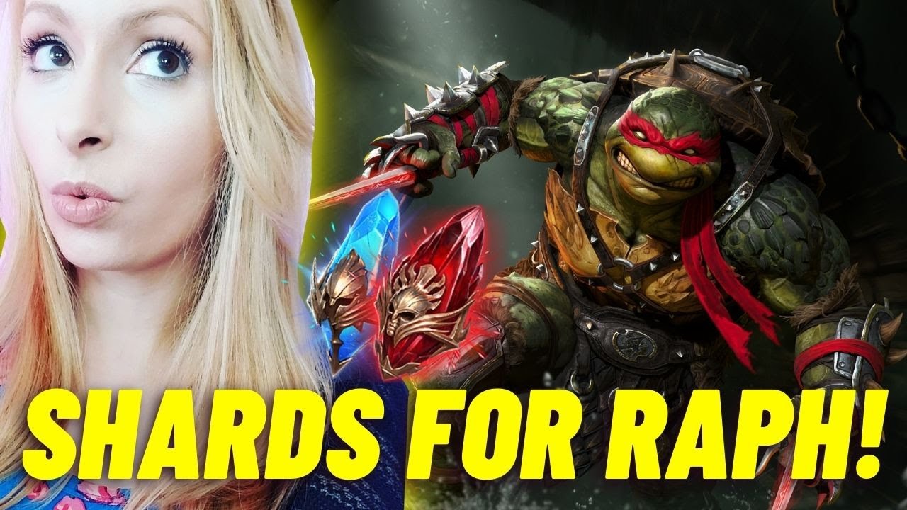 🌟 I PULLED FOR RAPHAEL, OK! My TMNT Shard Pulls - RAID Shadow Legends ...
