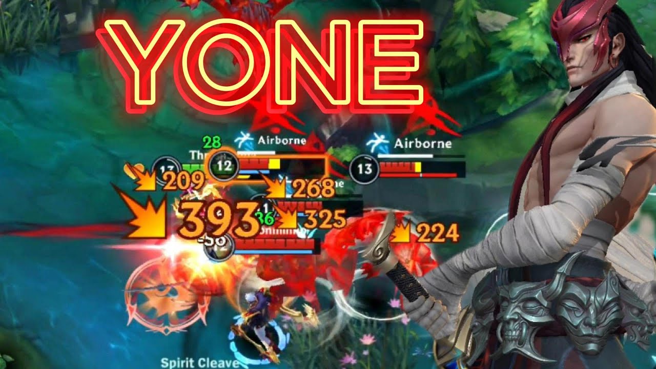 yone WILD RIFT - Unforgotten LEGENDS - Gameplay, Build & Runes - YouTube