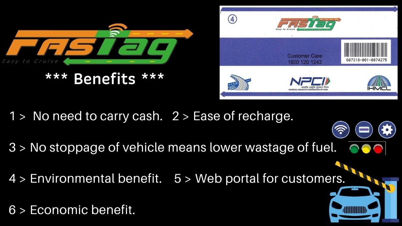 What is FASTag / Electronic Toll Collection (ETC) ? | FASTag Benefits ...
