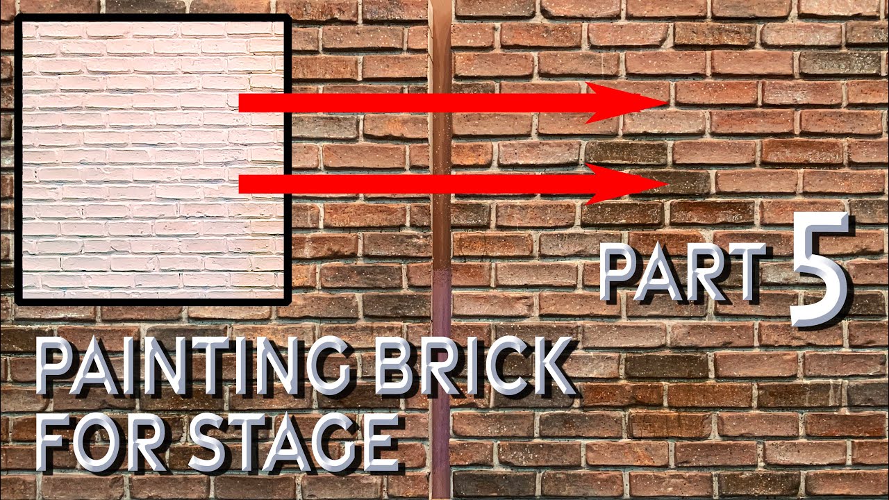 Painting Extruded Brick – Part 5 – Painting Mortar Lines - YouTube
