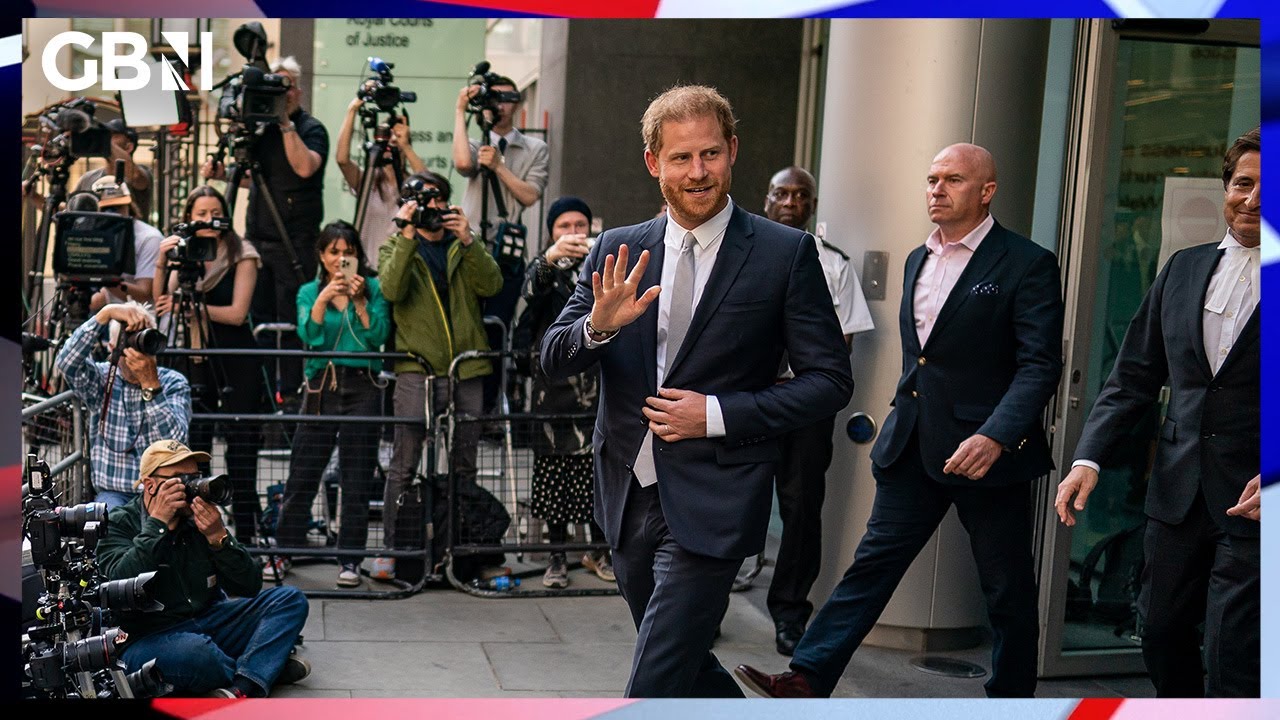Prince Harry says the press intrusion has been 'a lot' in phone hacking ...