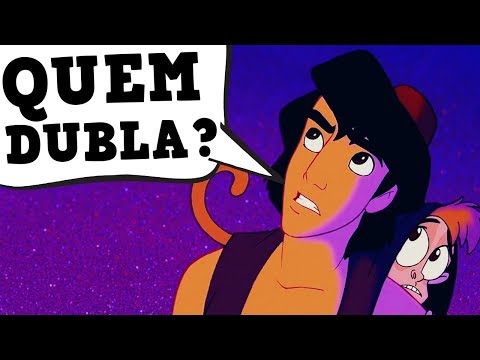 CONHEÇA OS DUBLADORES DE ALADDIN (1992)