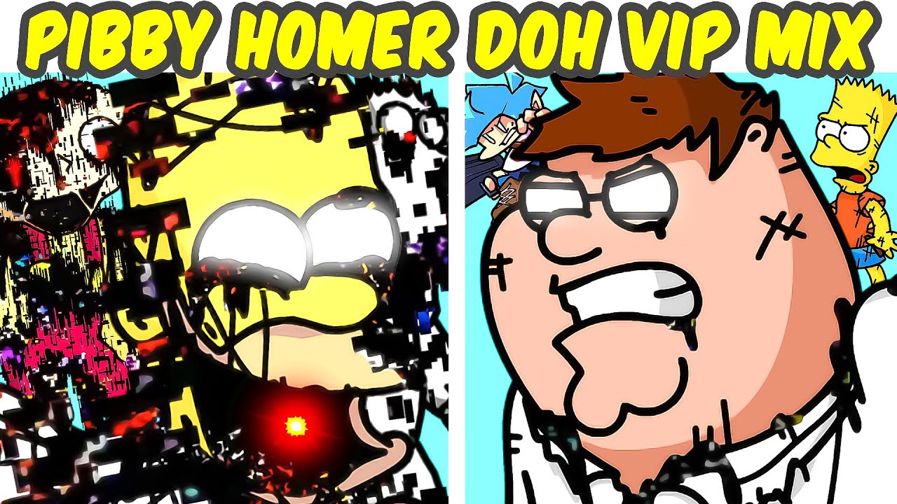 Friday Night Funkin' VS Darkness Takeover VS Corrupted HOMER DOH VIP ...