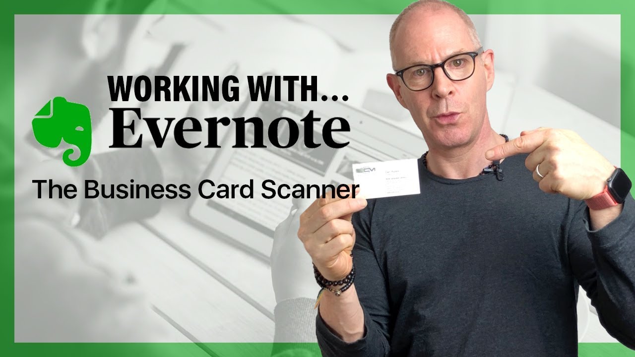 Working With Evernote | How To Name Card Scan - YouTube