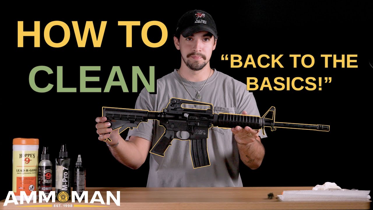 How to Clean and Lubricate an AR15: No Fuss Carbine Cleaning - YouTube