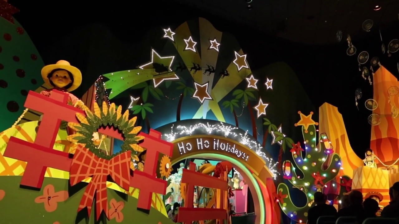 (HD) It's a Small World HOLIDAY - Disneyland - YouTube