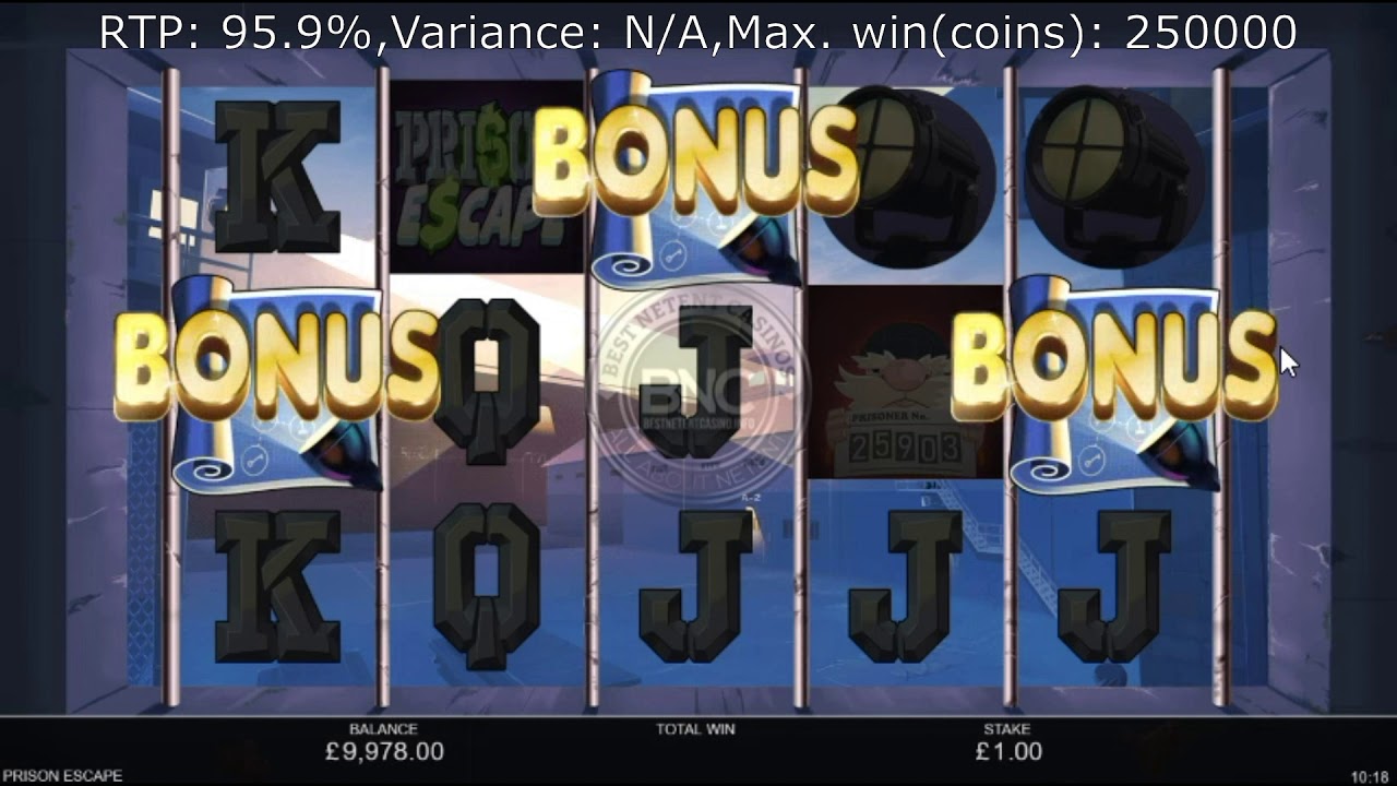 Prison Escape slot by Inspired Gaming - YouTube