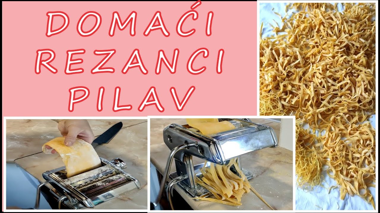 Domaći rezanci / pilav / home made pasta - YouTube