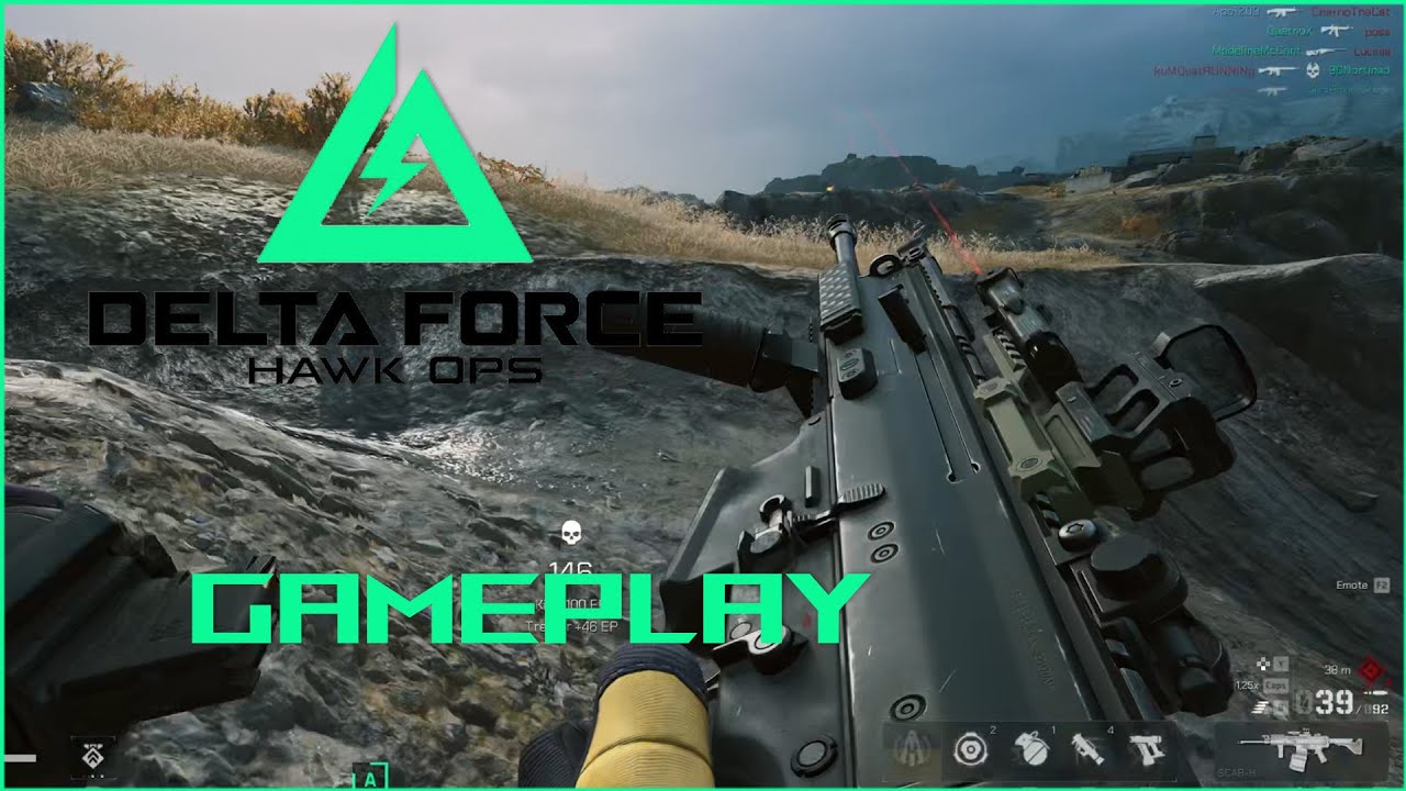Delta Force Gameplay SCAR - YouTube