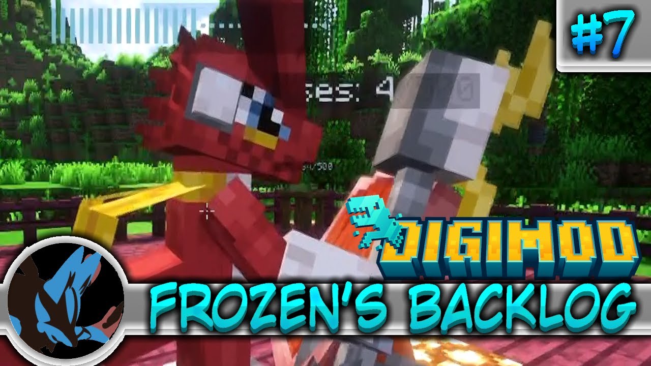 Digimod - Digimon Minecraft Part 7: Digimon & Tech - YouTube