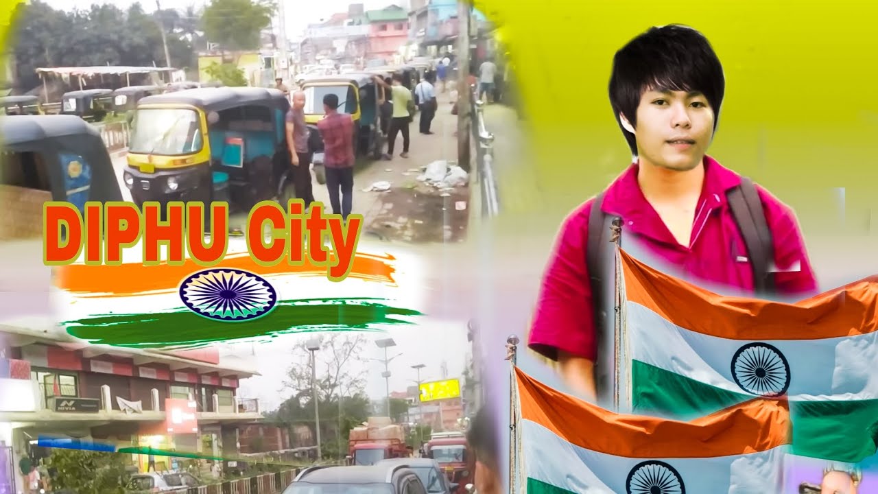 MY FIRST VLOGS 🔥 DIPHU CITY 👍 - YouTube