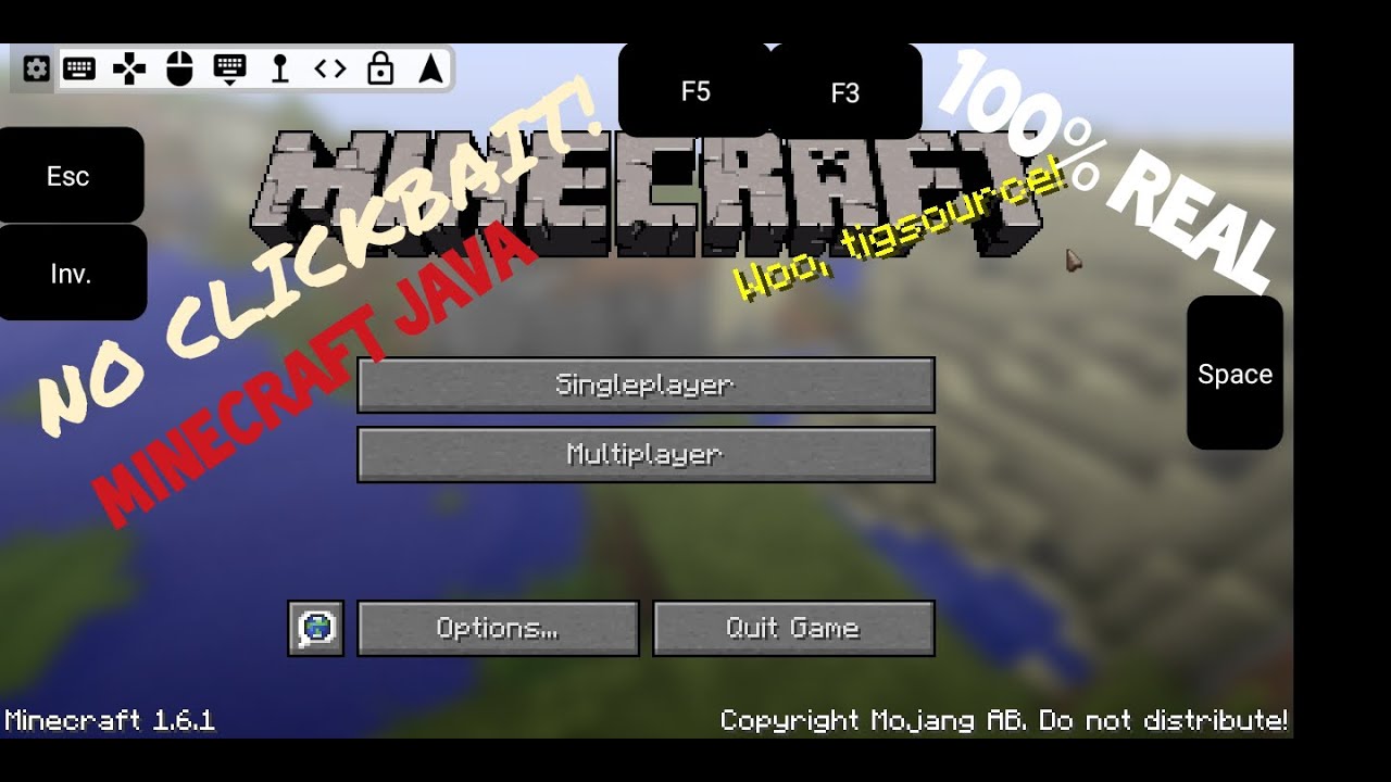 [Tutorial] How to Download and Play Minecraft PC on Android* 10000% ...