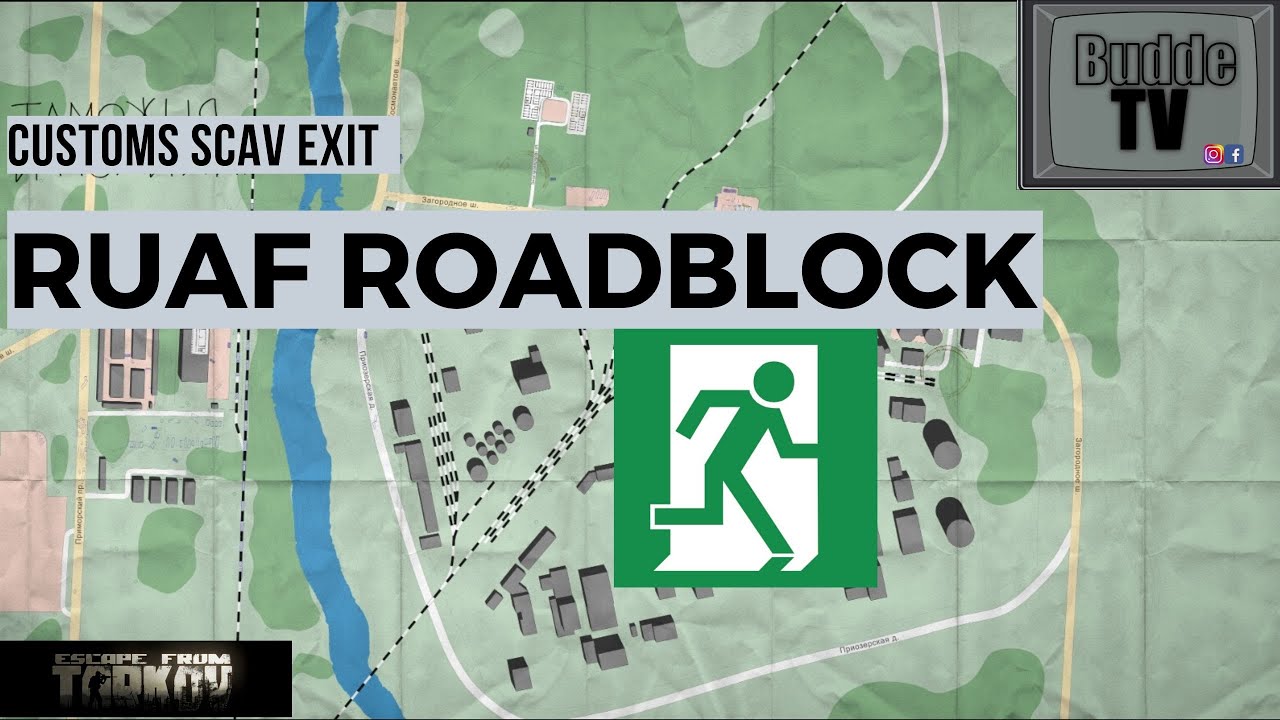 Ruaf Roadblock - Scav Exit - Escape From Tarkov - YouTube