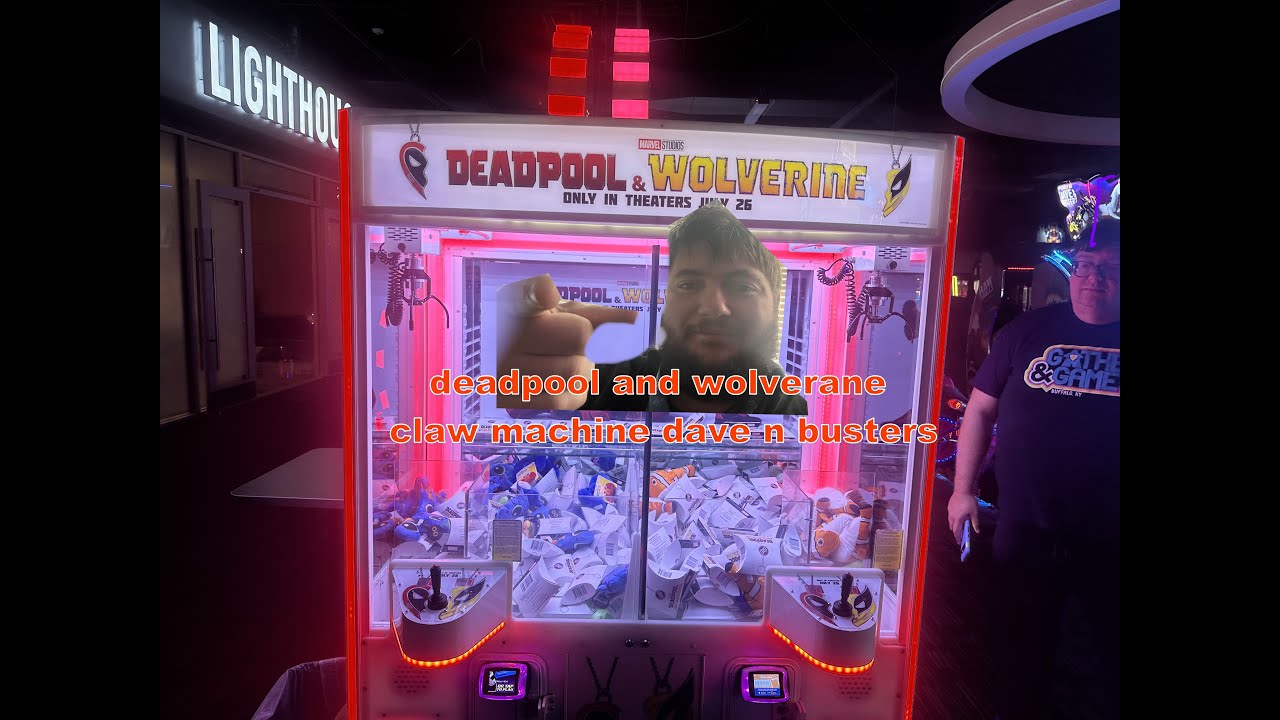 How much did I win from Deadpool claw machine??? - YouTube