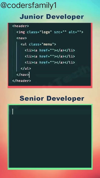 How to become senior developer #how #to #become #sinuer #developer #css - YouTube