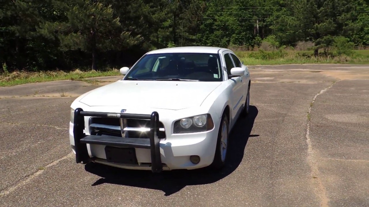 2010 Dodge Charger SXT 4 Door Sedan Police Cruiser VN8615 - YouTube