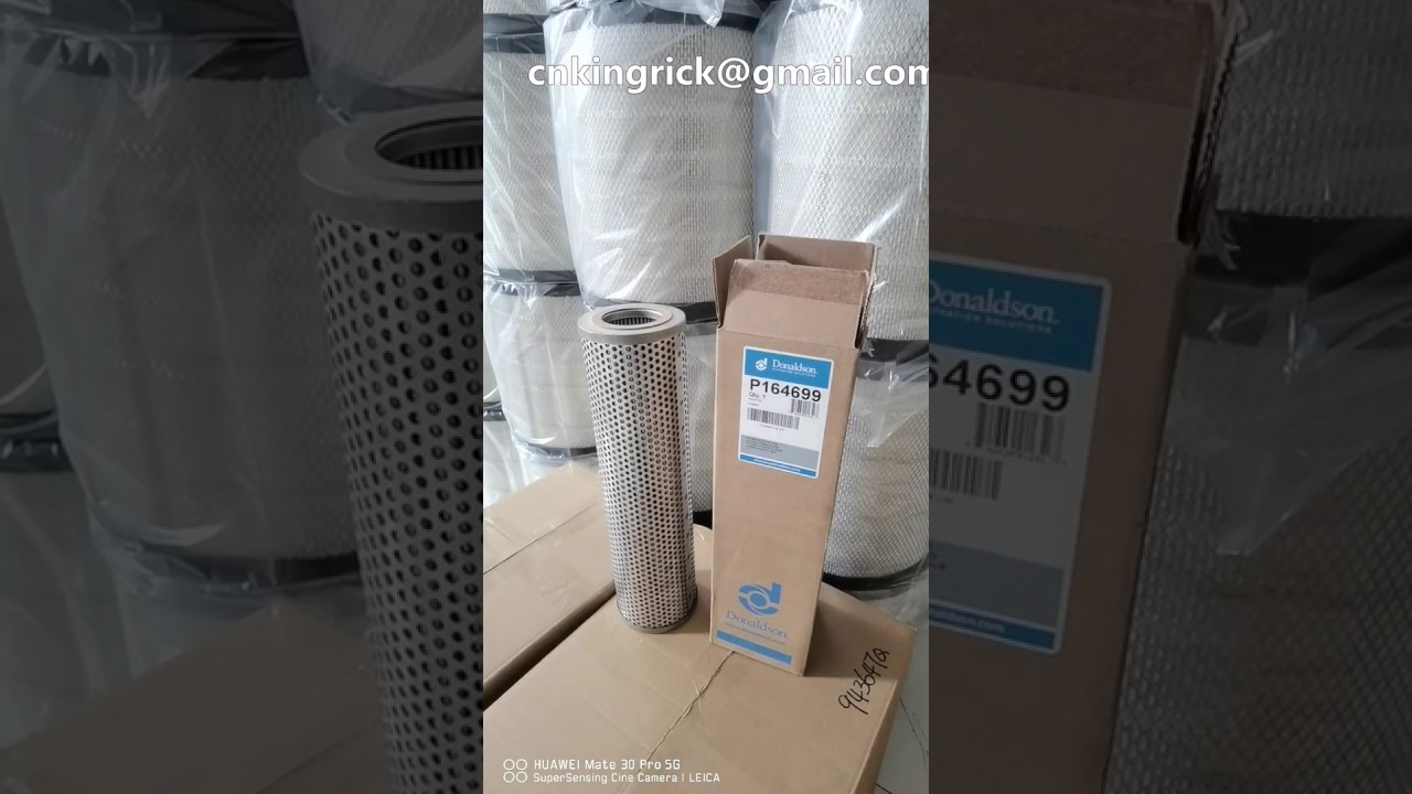 P164699 Donaldson Hydraulic Filter Cartridge HF35021 PT9340 - YouTube