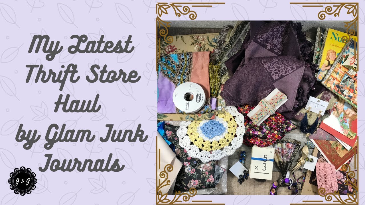 My Latest Thrift Store Haul - YouTube