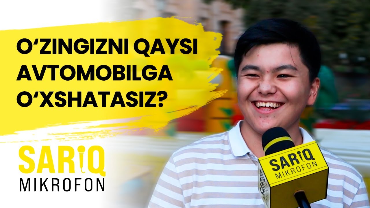 O‘zingizni qaysi avtomobilga o‘xshatasiz? - YouTube