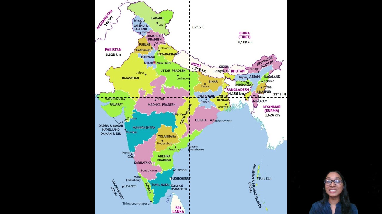 States through which IST passes - YouTube