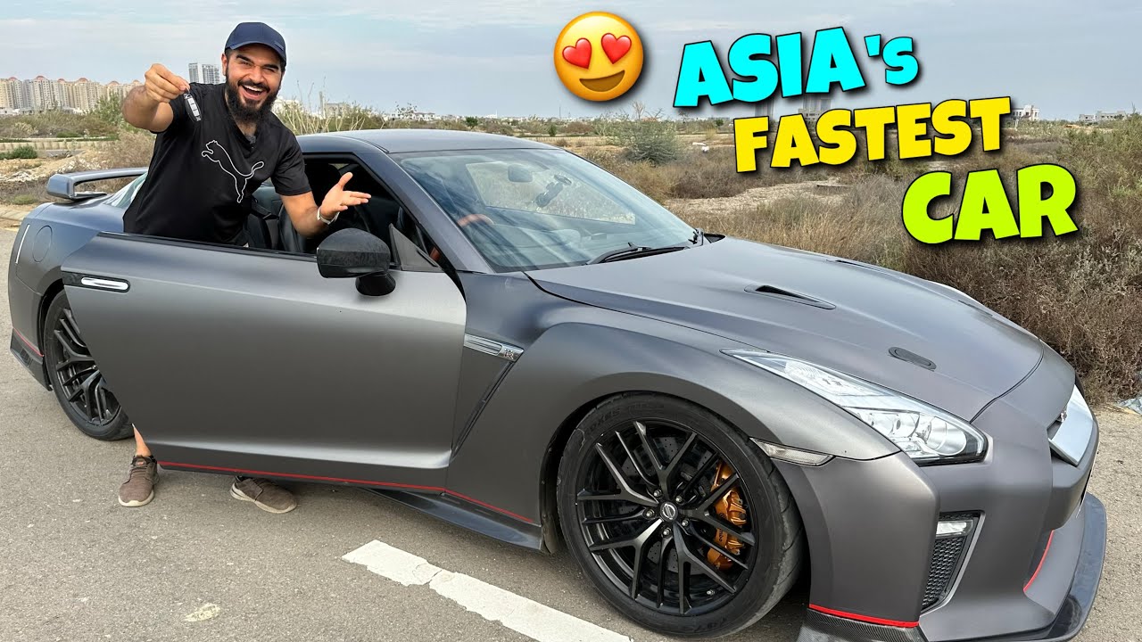 Driving Asia's fastest sports car Nissan GTR R35 in Karachi 😍🏎️ - YouTube