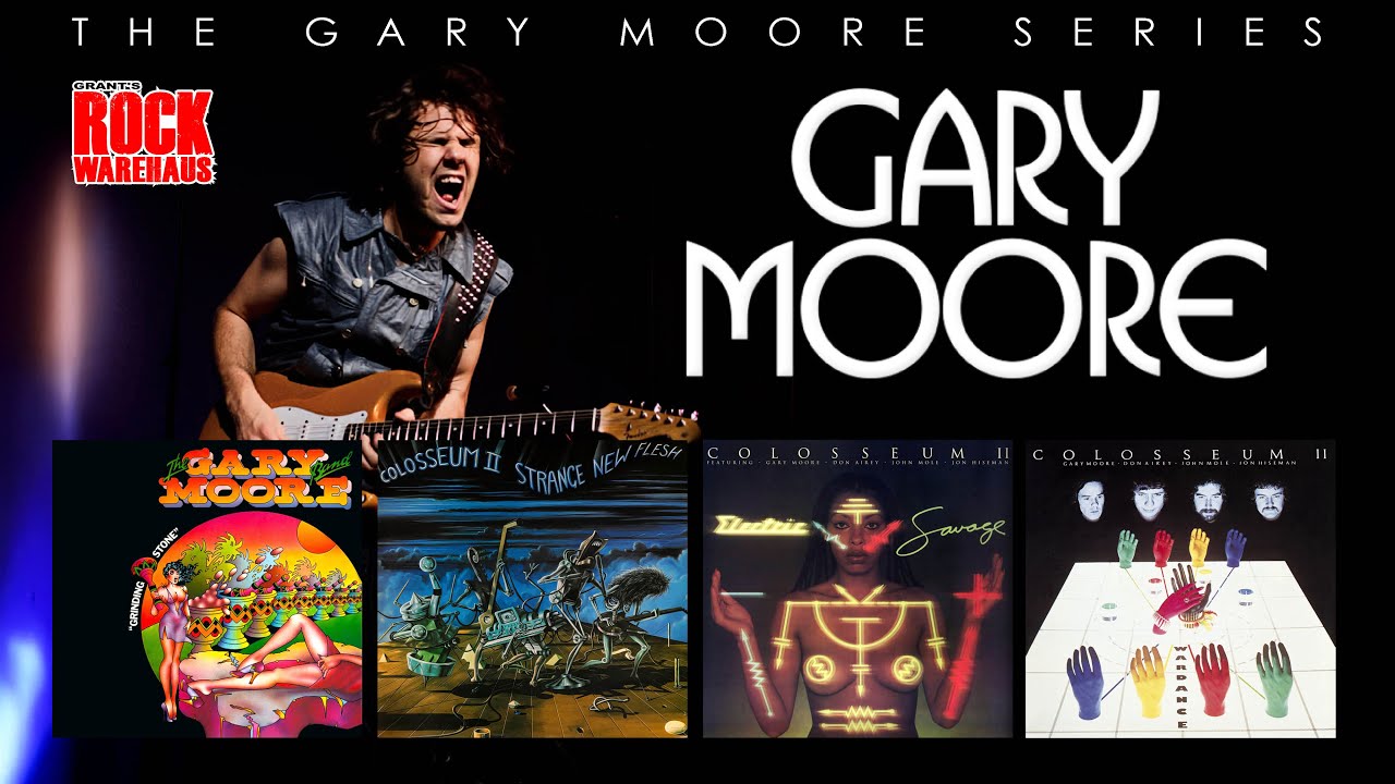 THE GARY MOORE SERIES : The Gary Moore Band & Colosseum II w/BM Boldt ...