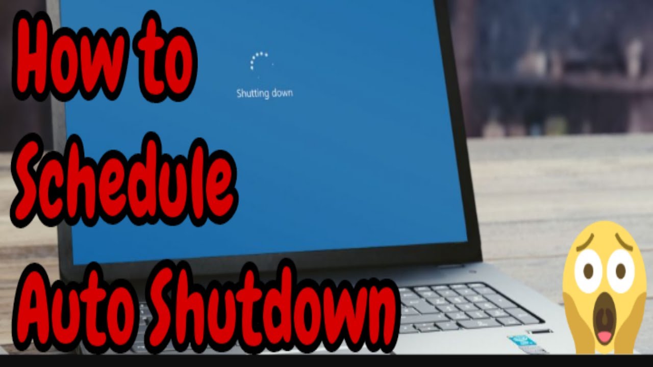 How to Set PC Auto Shutdown Timer in Windows 10 | Without Any Third ...