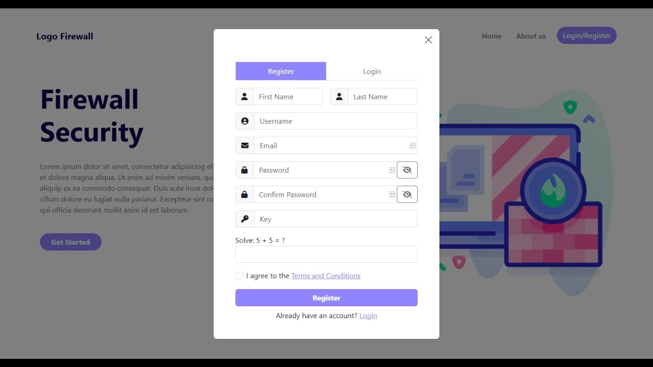 PHP Laravel project | Firewall Management System - YouTube