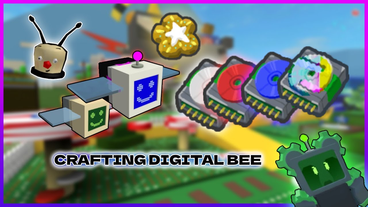 CRAFTING 1ˢᵗ Edition Digital Bee | Bee Swarm Simulator @omletBSS - YouTube