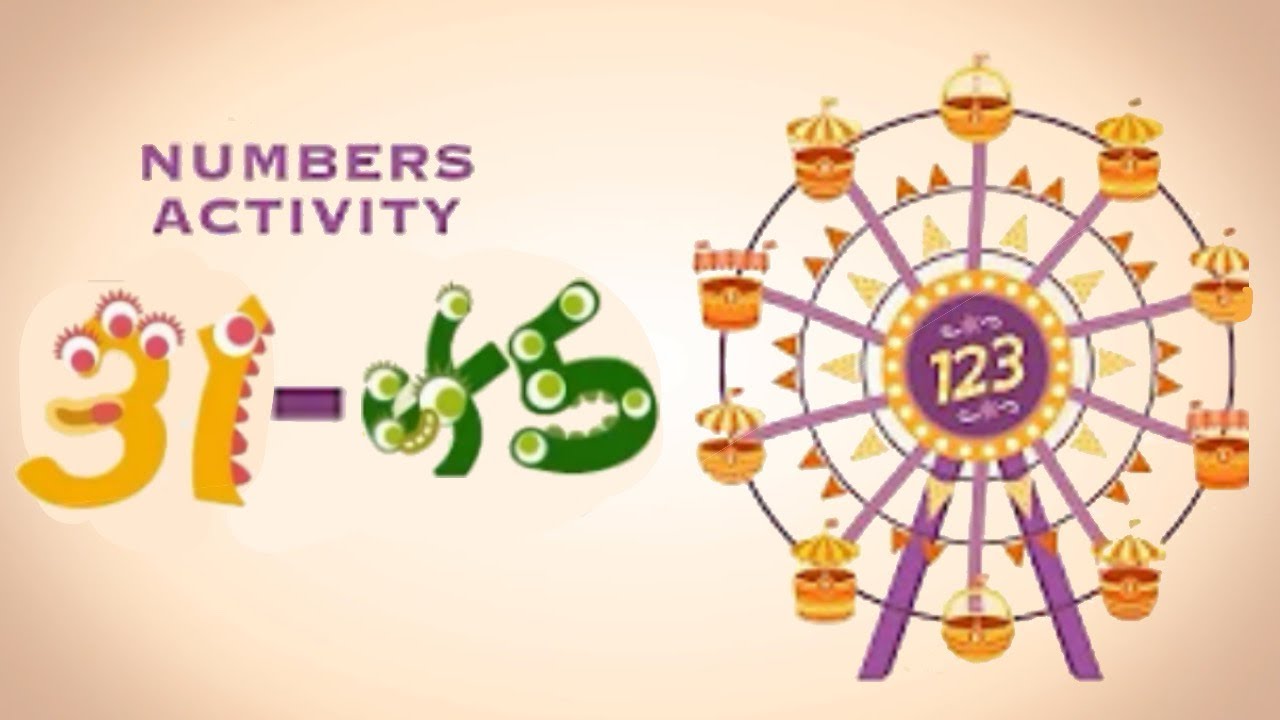 Endless Numbers 31-45 - YouTube