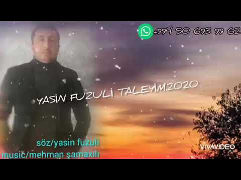 Yasin Füzuli Taleyim (Super Şeir 2020)