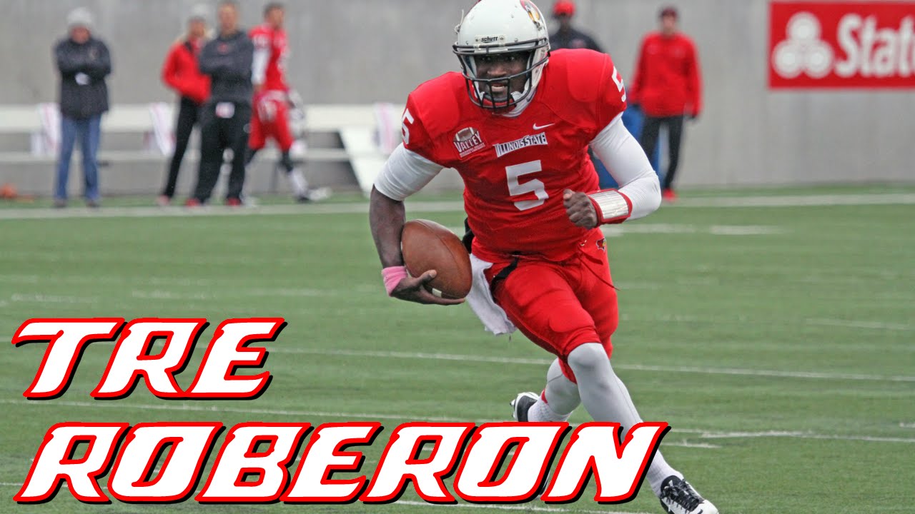 Tre Roberson (Illinois St. QB) vs North Dakota State 2014 - YouTube