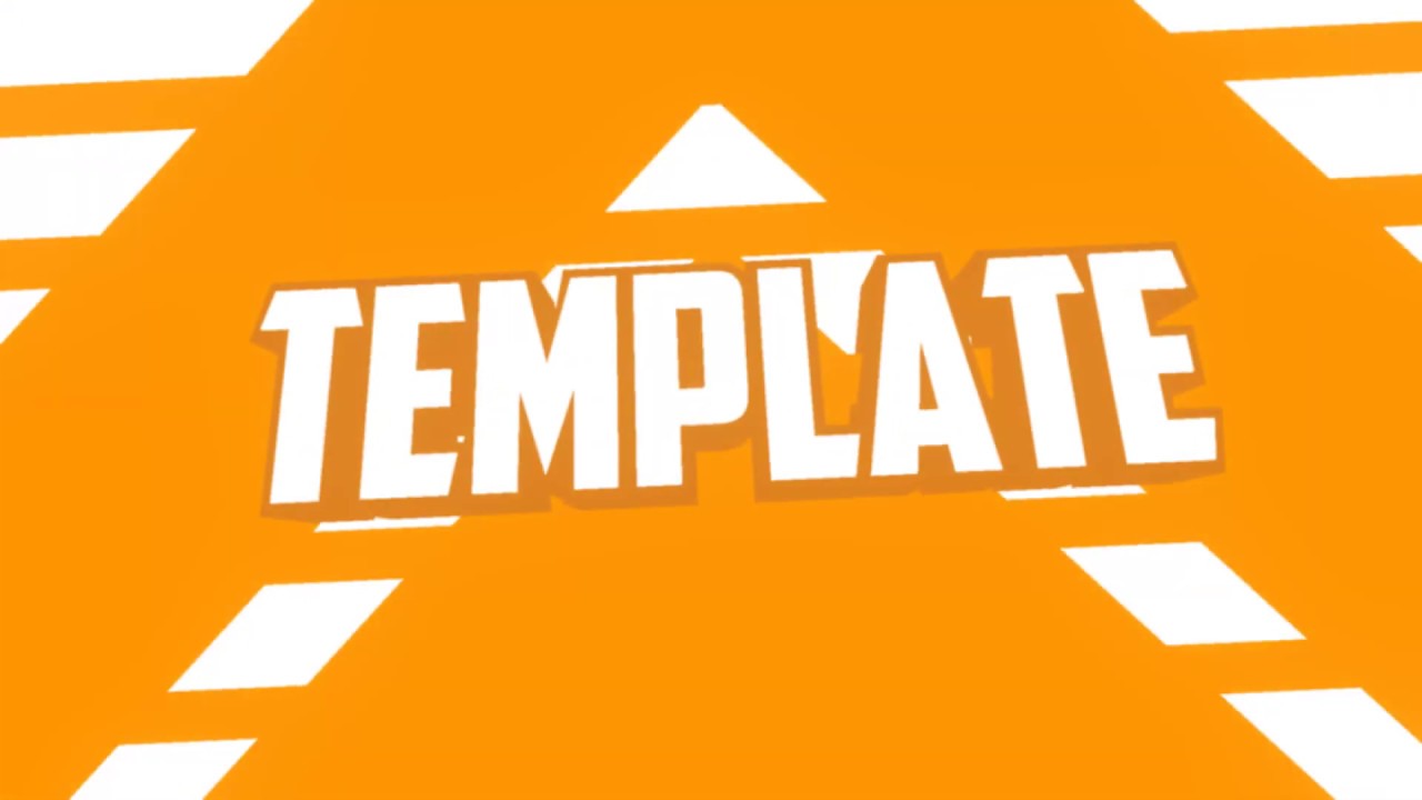 Free 2D template - YouTube