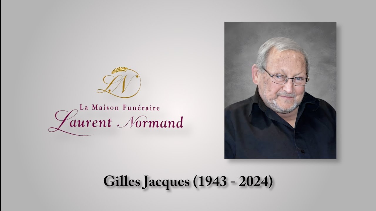 Gilles Jacques (1943 - 2024) - YouTube