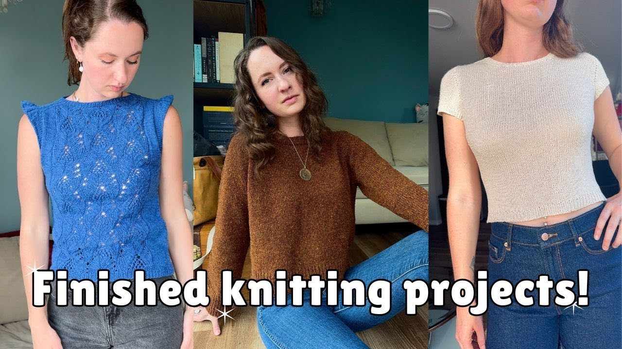 E26. Knitting Podcast ~ Everything I have made so far in 2025! Quick ...