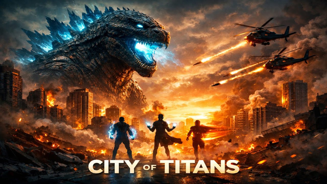 CITY OF TITANS (2026) – Godzilla vs Heroes Trailer | 4K IMAX - YouTube