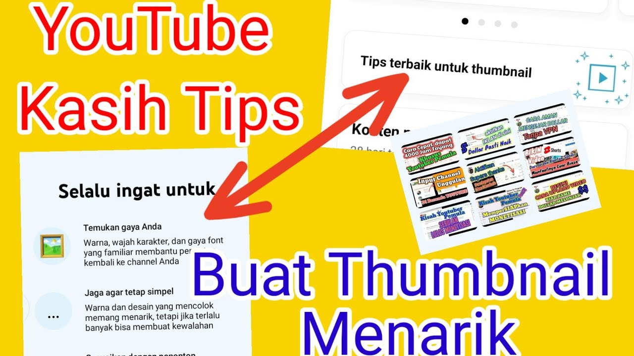Tips Terbaik untuk Thumbnail dari Youtube - YouTube