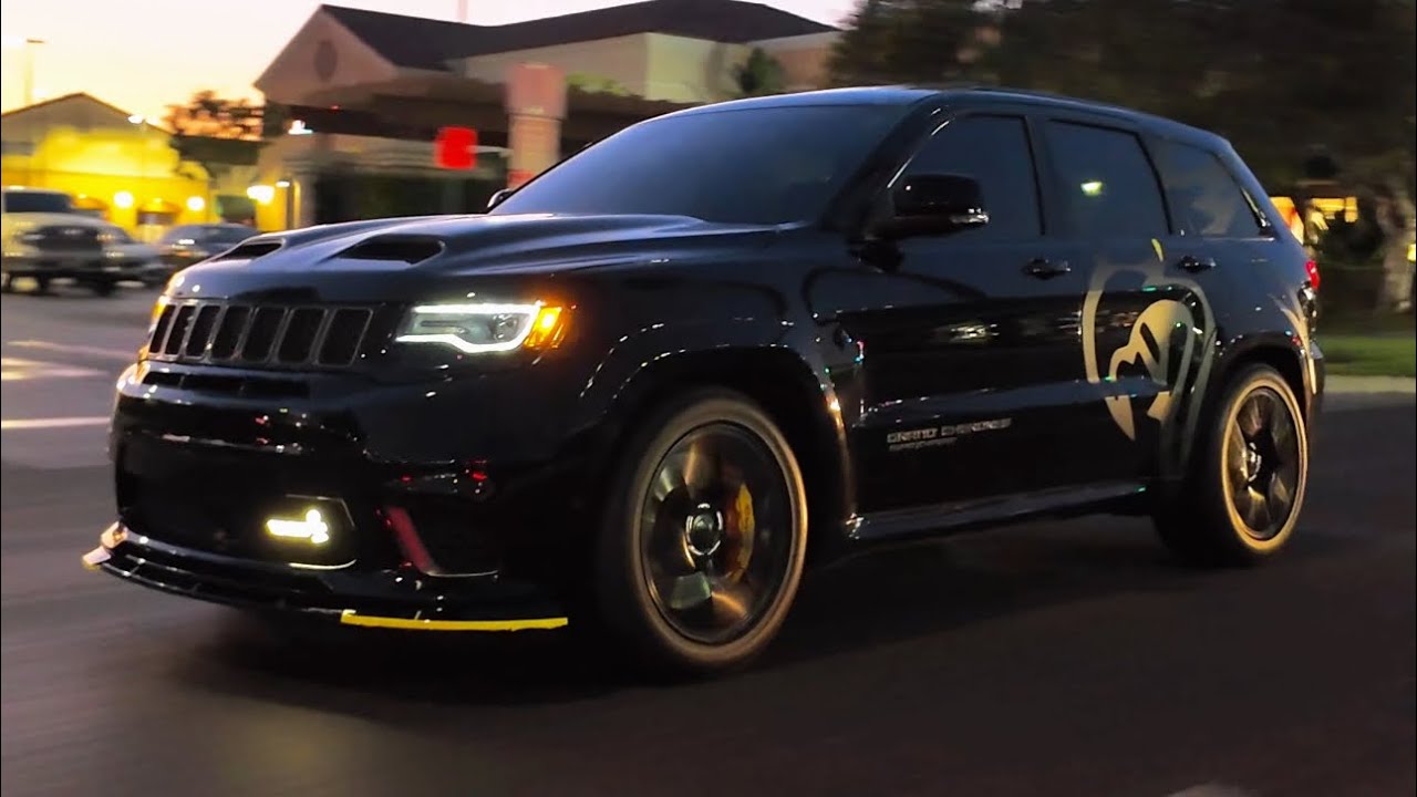 10 MINUTES OF HELLCAT ASMR *INSANE SUPERCHARGE WHINE* - YouTube