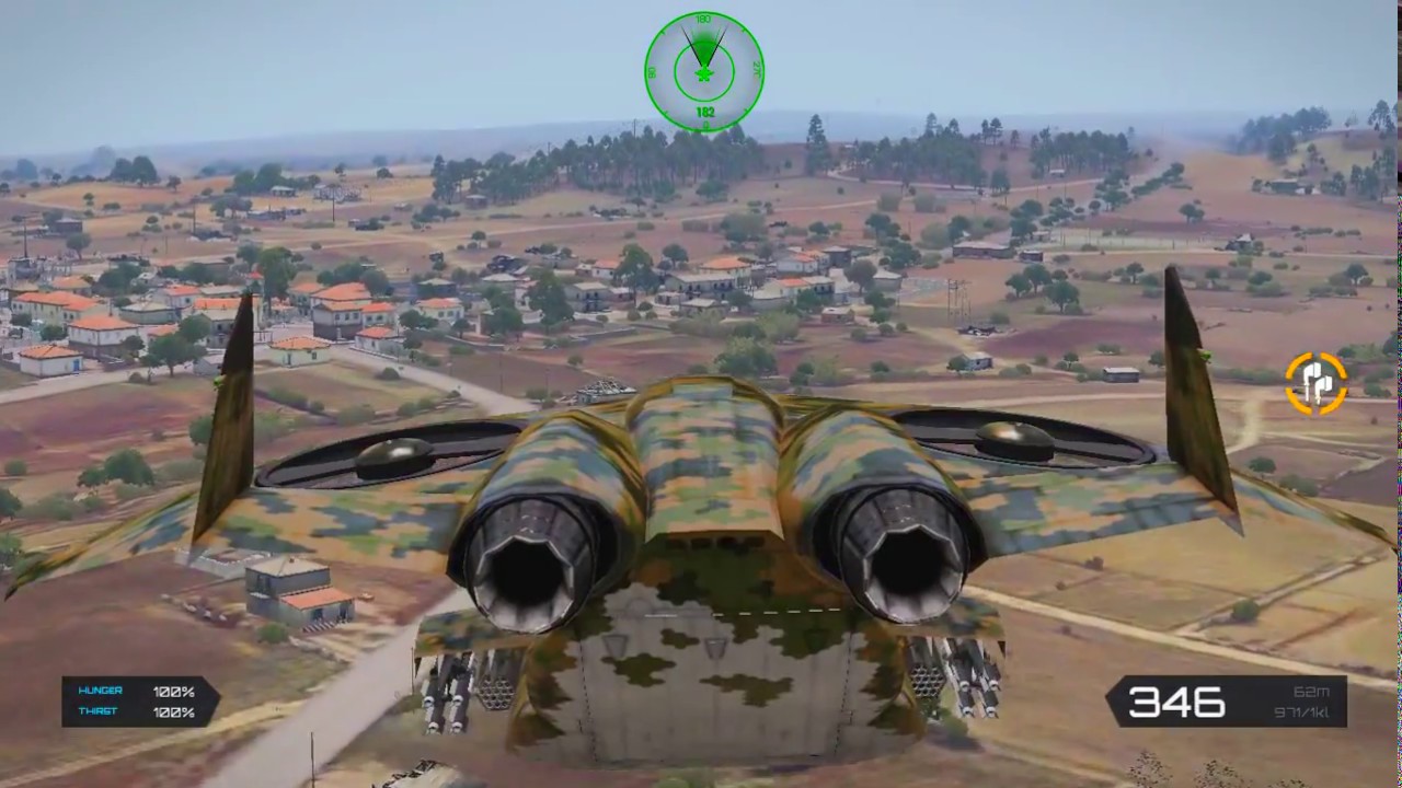 Arma3 редактор - Тест быстрой посадки самолёта Y-32 Xi`AN - YouTube