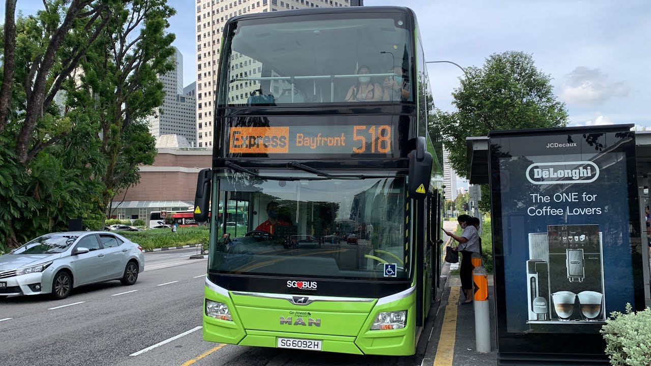Go-Ahead SG MAN ND323F A95 (Batch 4) SG6092H on Express 518 departing ...