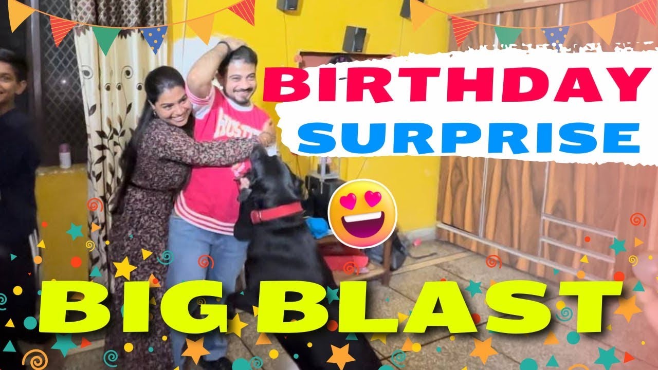Big BLAST Birthday Surprise By FAMILY💥 || Part -2 || ⁠ ⁠ ⁠@rajveervlog ...